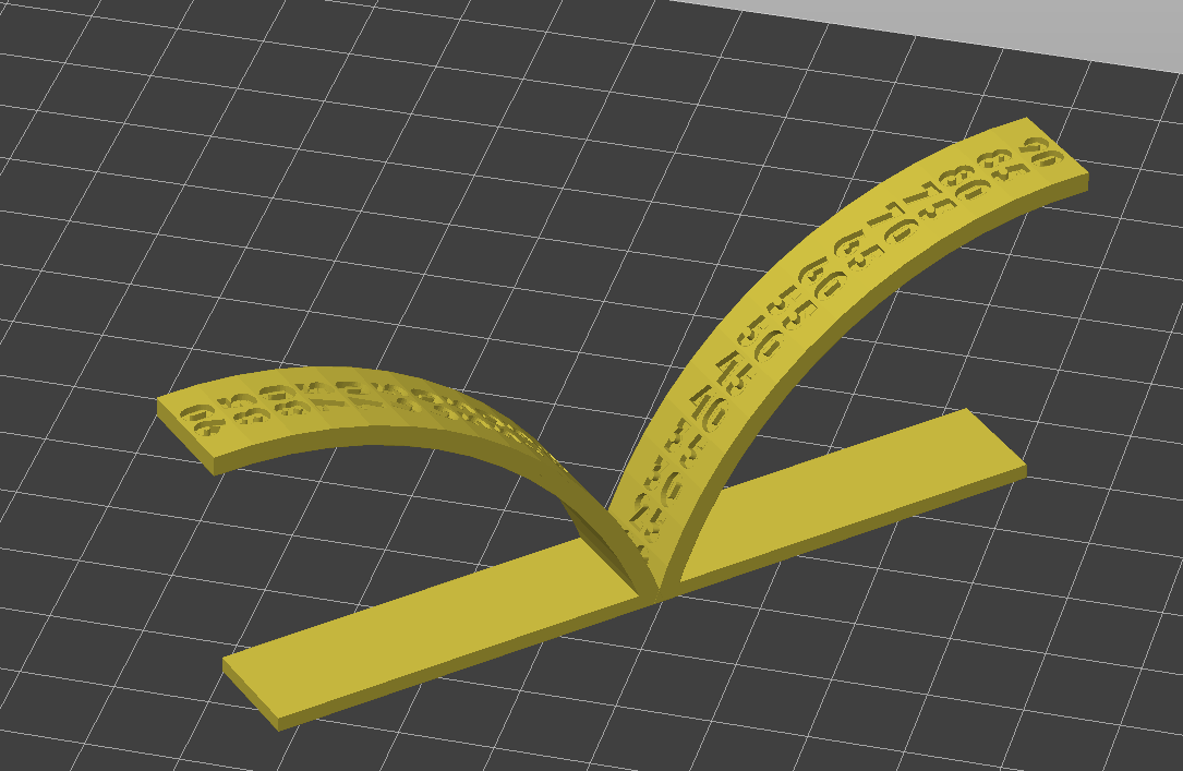 Overhangs test for Conical Printing by mdm | Download free STL model ...