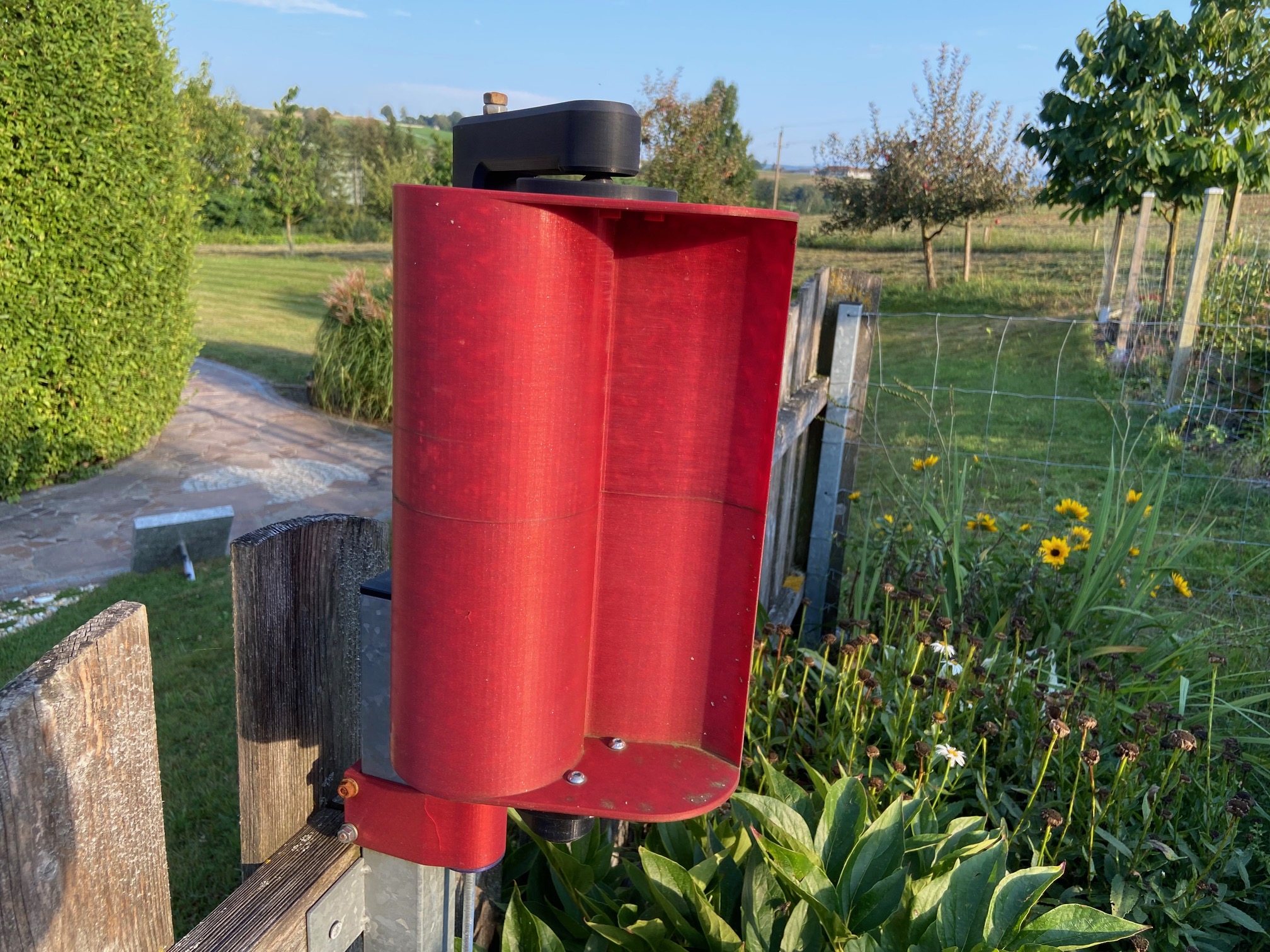 Savonius Rotor with Rahai profile, Wind Spinner, Wind Wheel, Wind ...