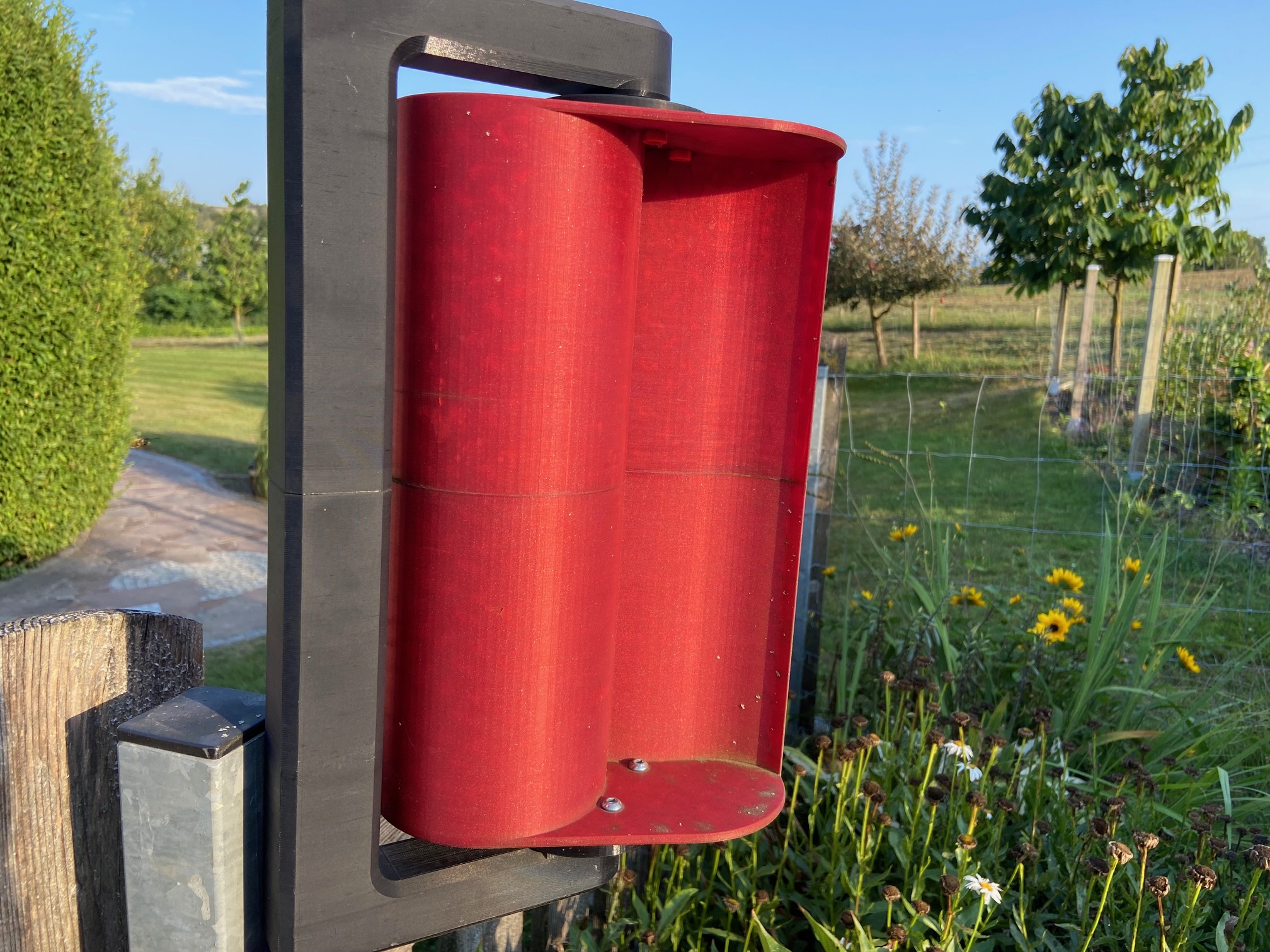 Savonius Rotor with Rahai profile, Wind Spinner, Wind Wheel, Wind ...