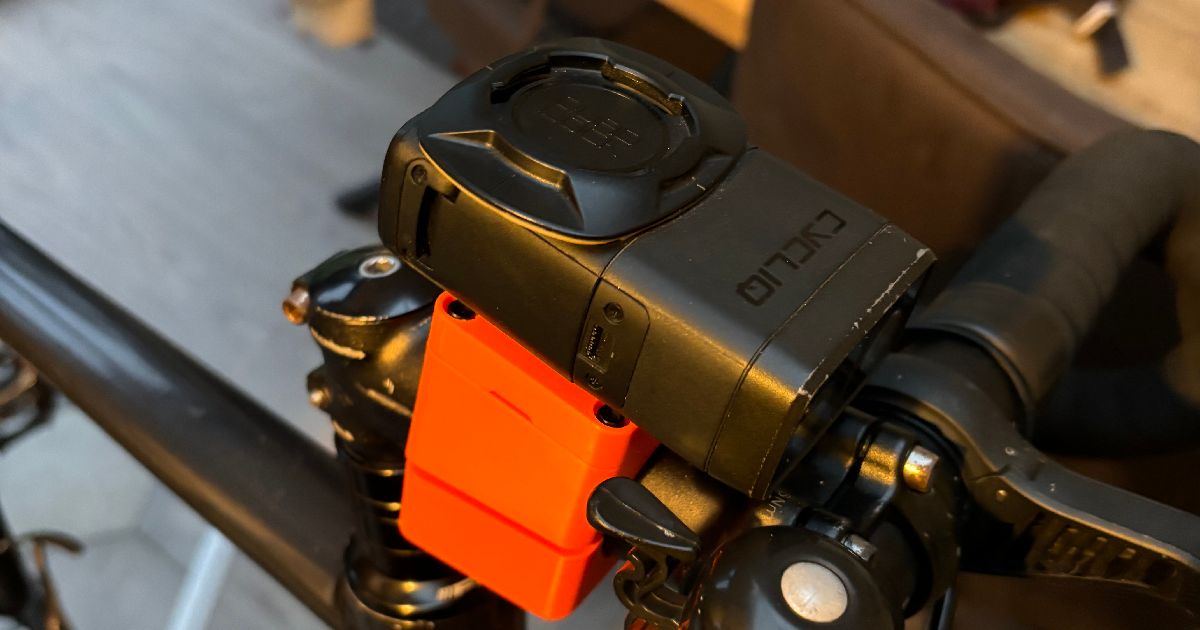 Cycliq camera mount by KarlIRL | Download free STL model | Printables.com