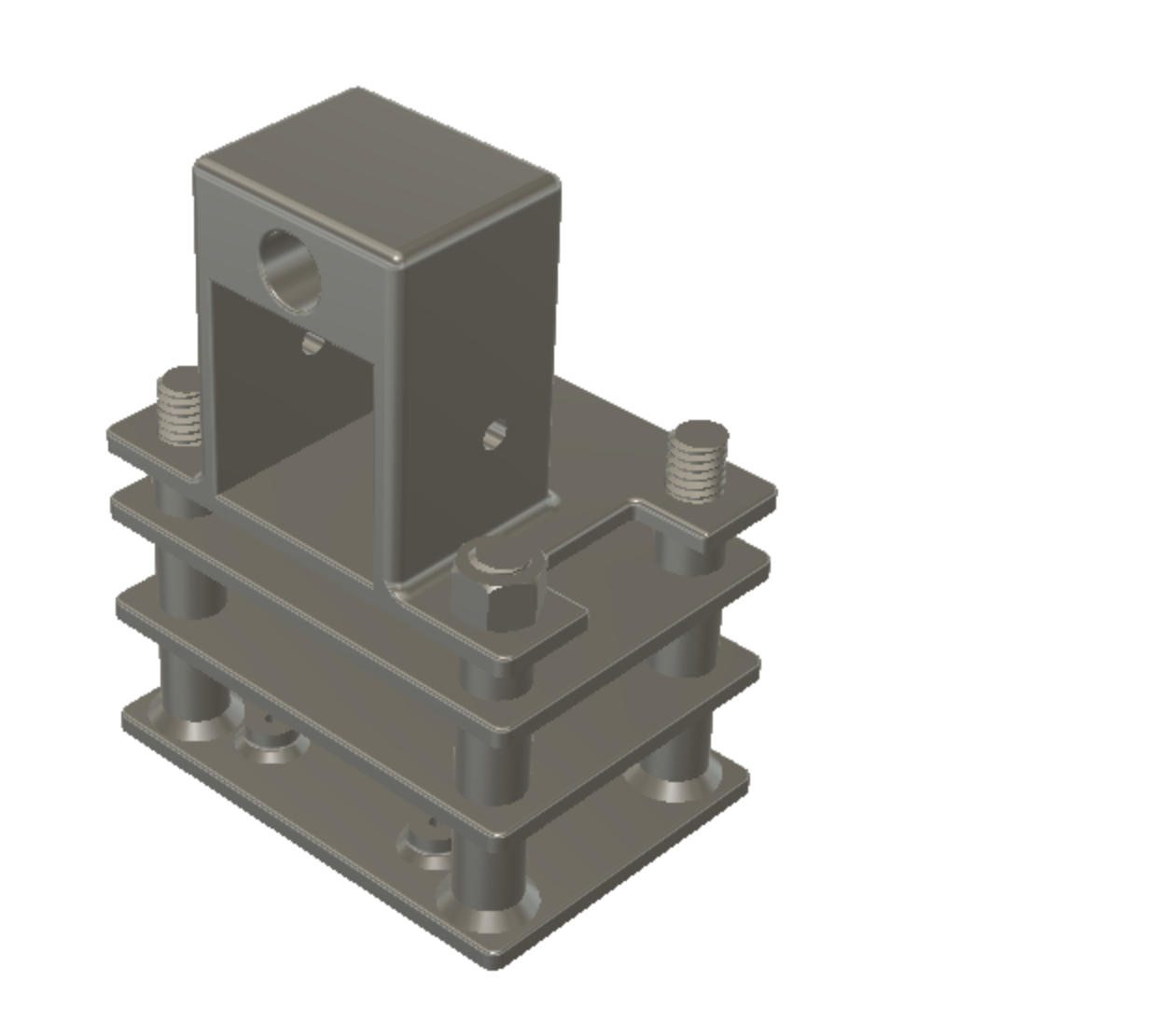 FPV Combat Board Micro Stack Mount by gfalgiano | Download free STL ...