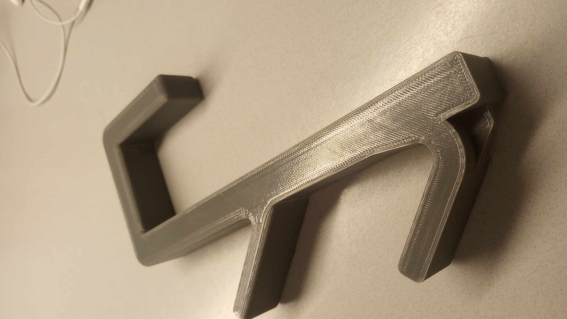 Cubical Hook by Kevrwag | Download free STL model | Printables.com