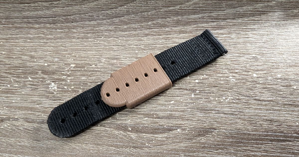 Watch Strap Trimming Jig by SaulSNES | Download free STL model ...