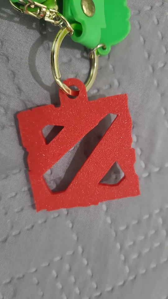 Dota 2 Keychain with center/corner hook by Termtime | Download free STL ...