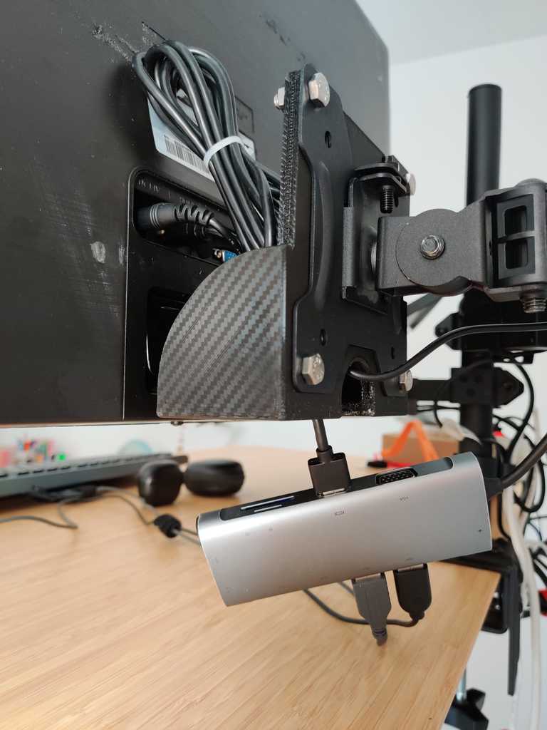 VESA Samsung ls27c350 Monitor by javigafe | Download free STL model ...