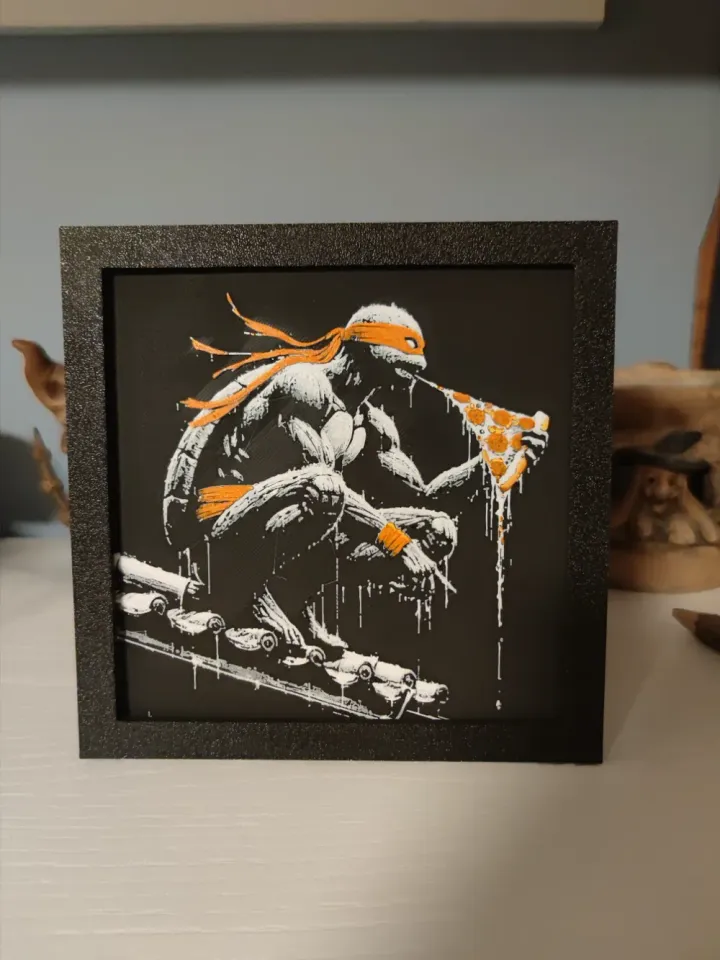 Hueforge Michelangelo by Fernando Ureña Herrero | Download free STL ...