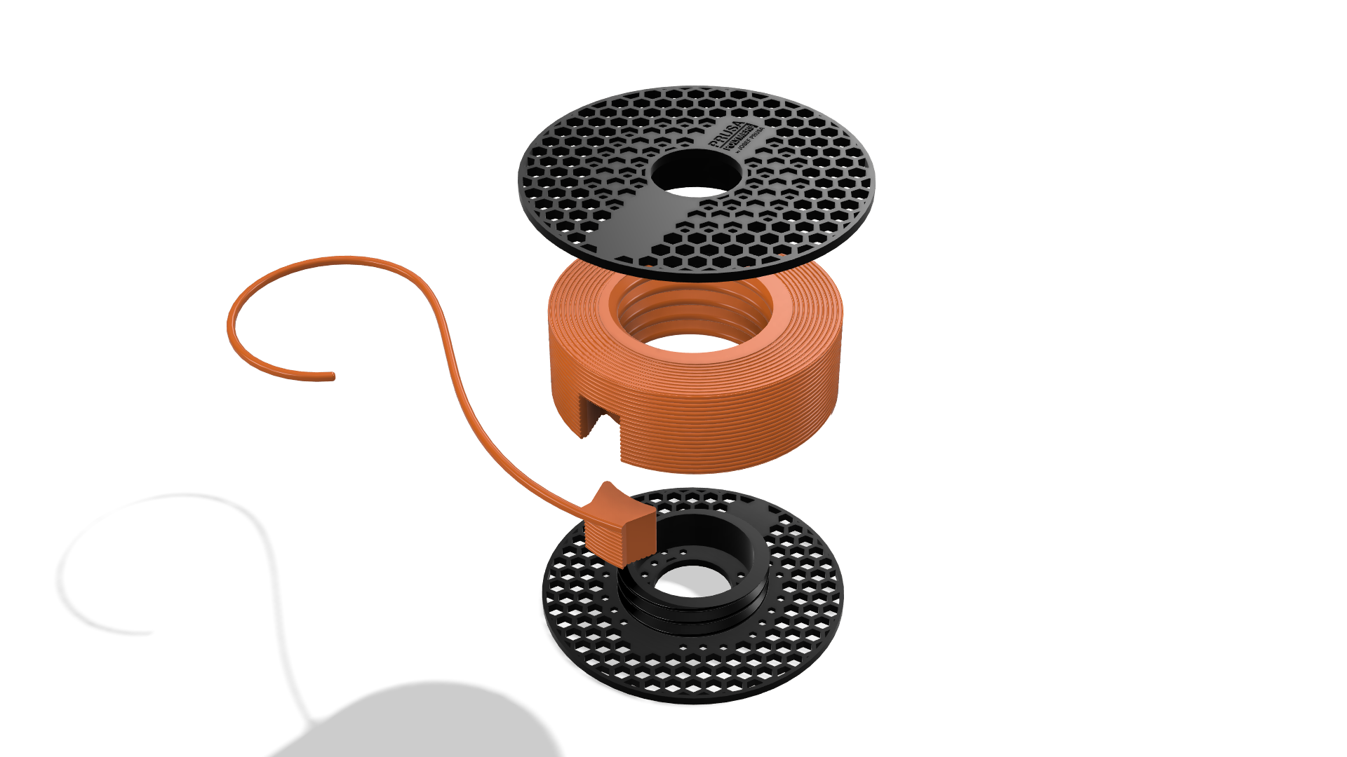 Prusament Spool Ornament by WingedFuse | Download free STL model ...