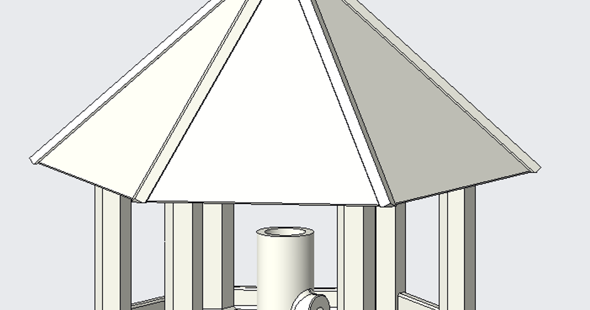Bird Table Feeder by blistering_barnacle | Download free STL model ...