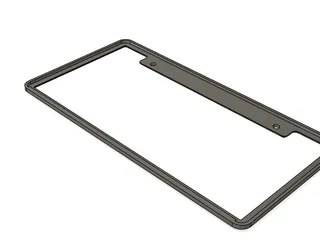 License Plate Holder by EastMemphis | Download free STL model ...