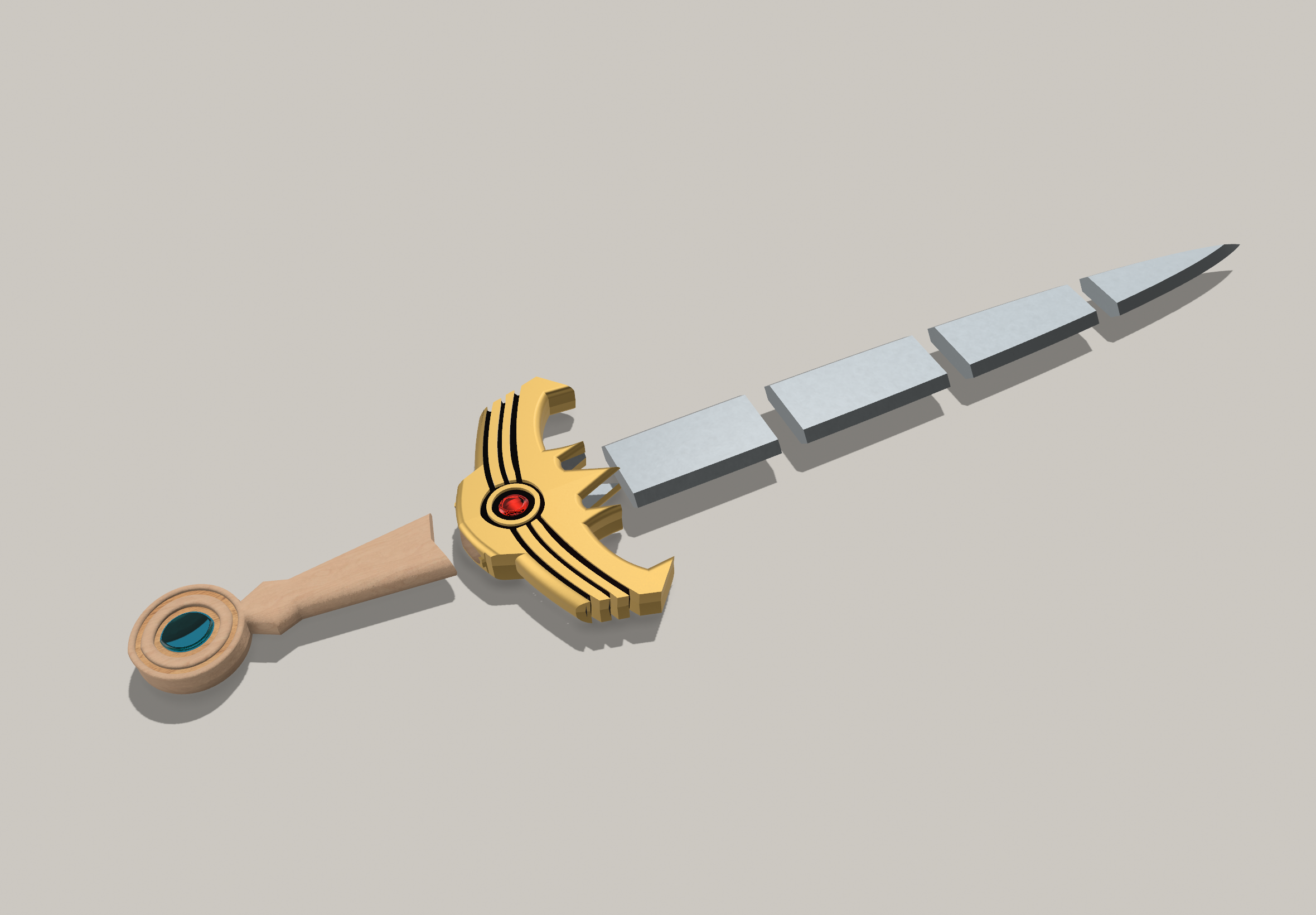 Picori Sword by Andresmolga | Download free STL model | Printables.com