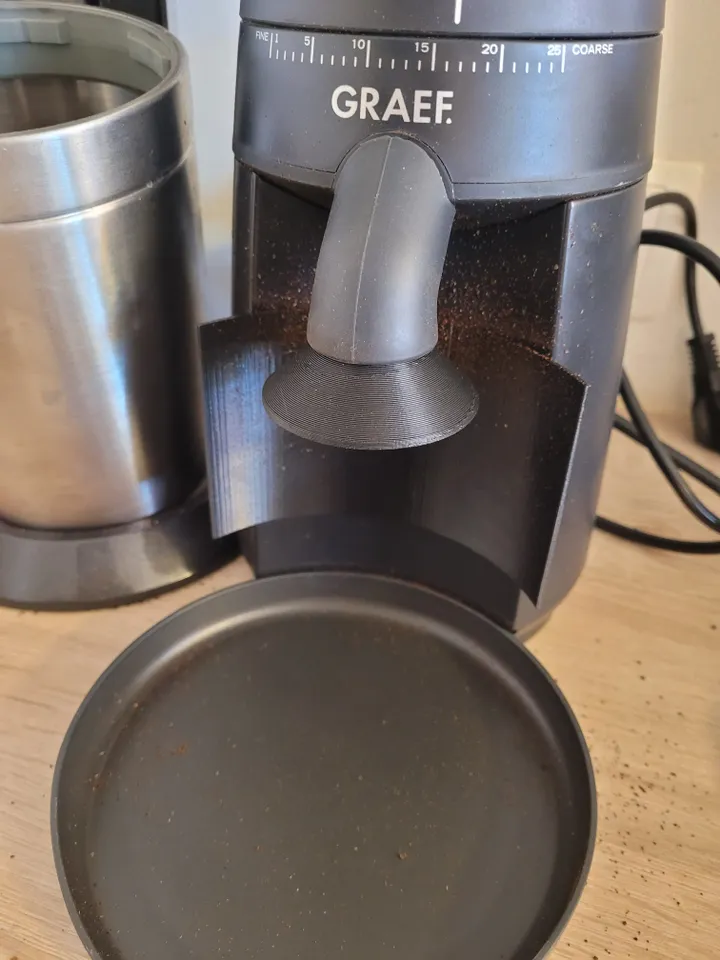 Graef Coffee Grinder Funnel (OnShape) by renewz | Download free STL ...