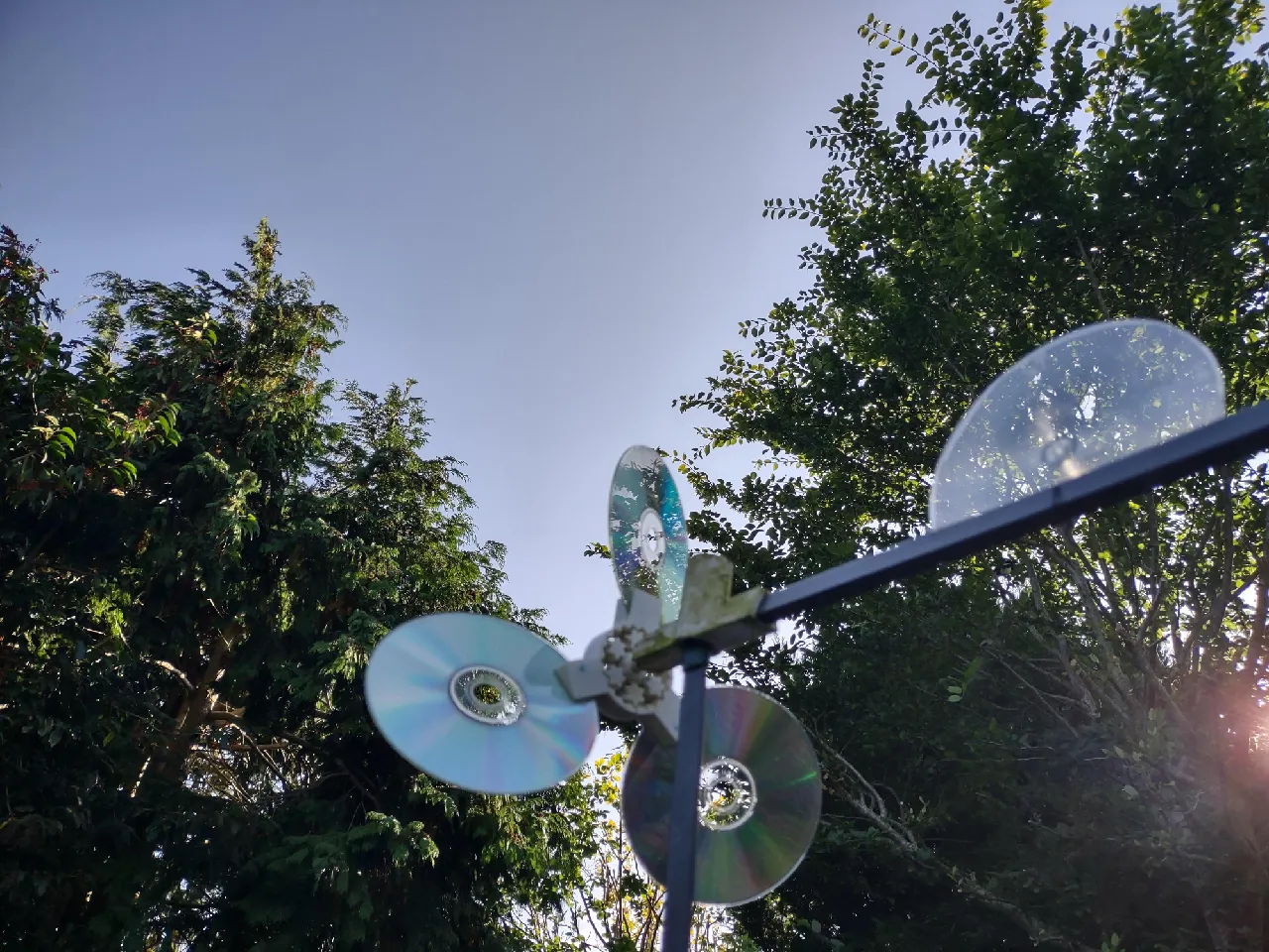 CD windmill by Someguy | Download free STL model | Printables.com