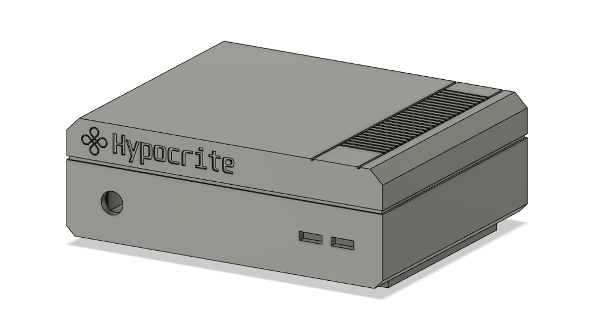 Raspberry pi zero gaming console case by Xadamek14 | Download free STL ...