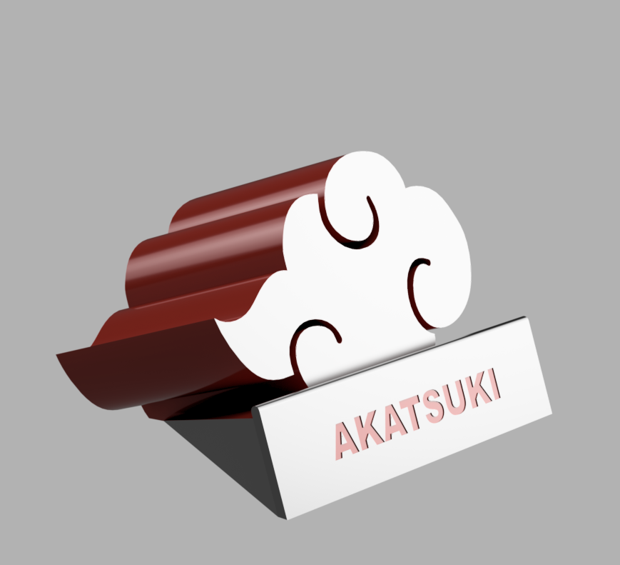 Support téléphone Akatsuki by lapinkiller | Download free STL model | Printables.com
