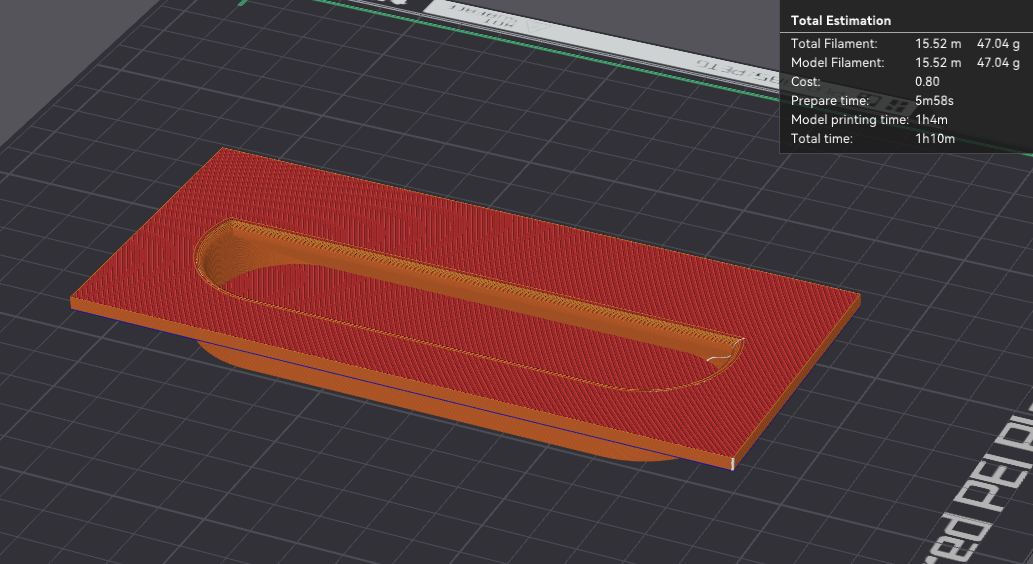 Recessed Handle Drawer Pull by Ben Setliff | Download free STL model ...