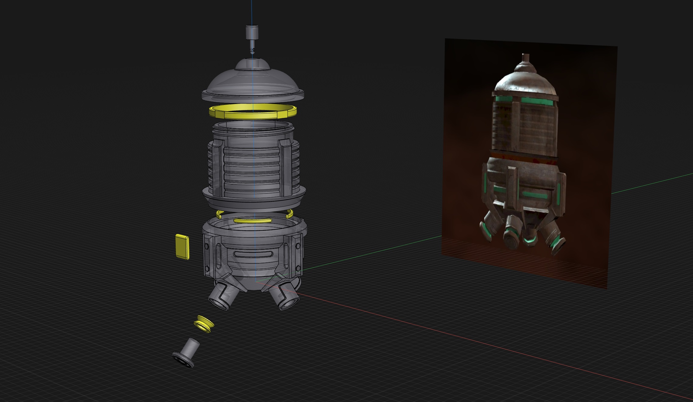 Fallout 4 Plasma Grenade by thump | Download free STL model ...