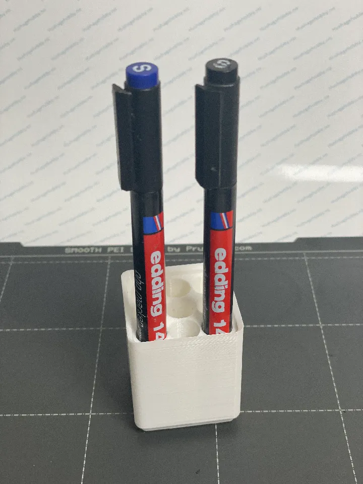 Gridfinity pen holder by HusHageHobby.no | Download free STL model ...