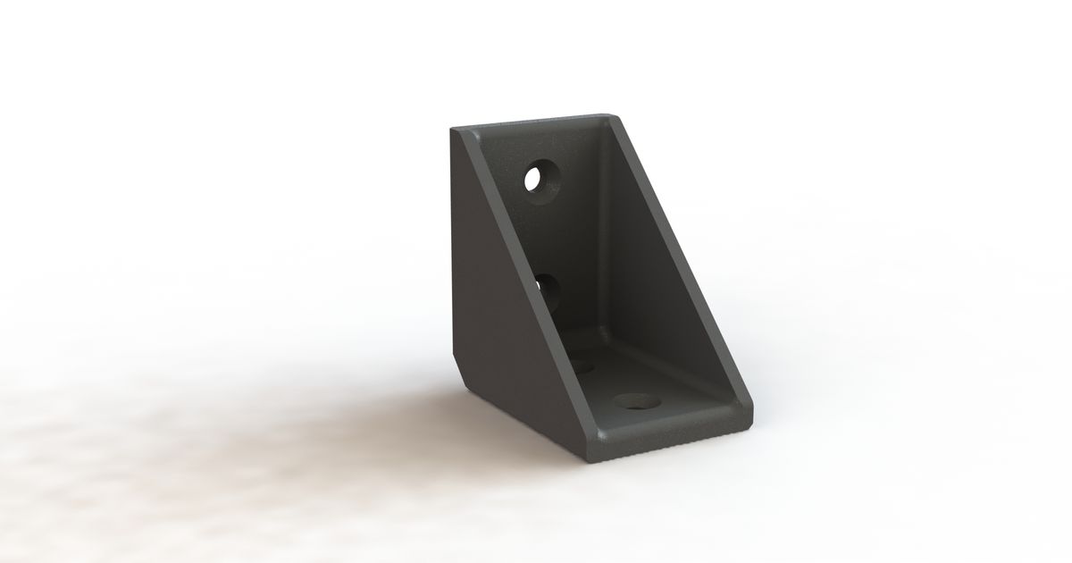 Mounting Bracket / Angle by SchuMaker | Download free STL model ...