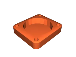 simple air tag mount by cdgeldart | Download free STL model ...