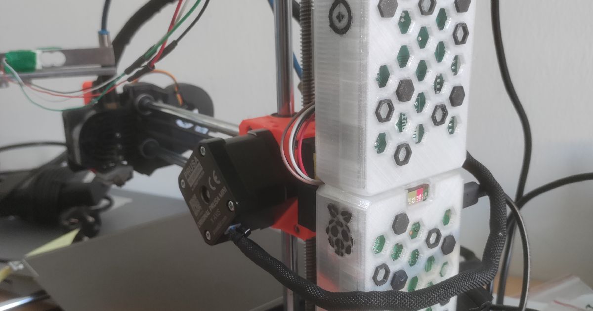 PRUSA MINI Raspberry Pi4 x Arduino Uno R3 case combination by Chris3D | Download free STL model ...