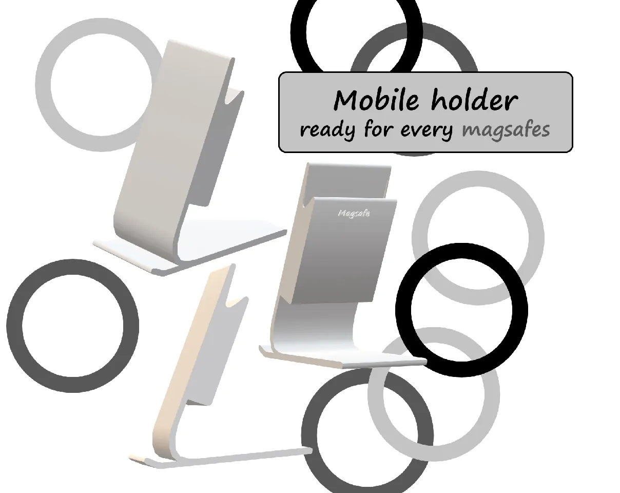 Magsafe stand by David Doubravský | Download free STL model ...