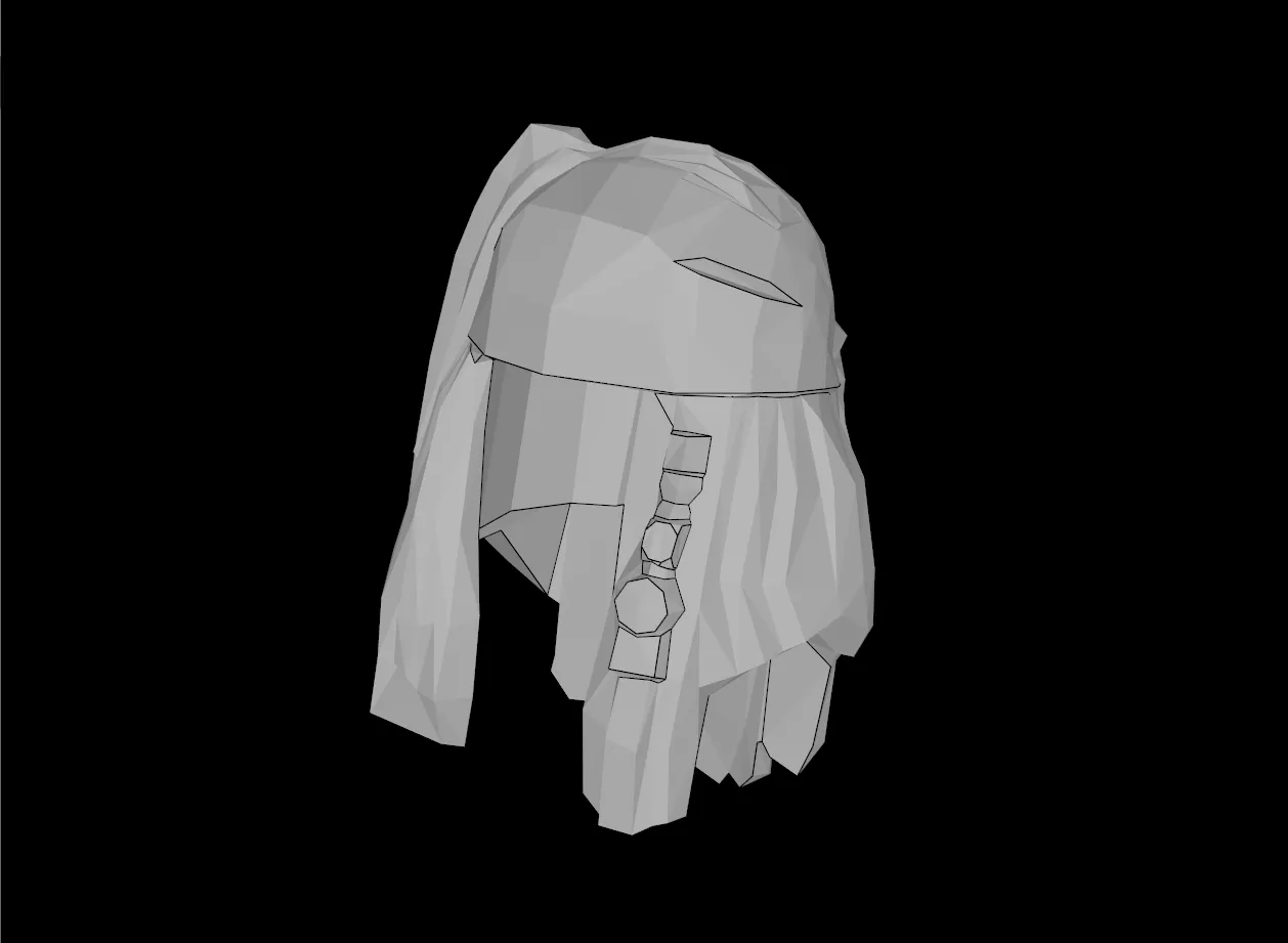 Lego Compatible (95221.dat) Minifig Hair Dreadlocks with Beads by ...