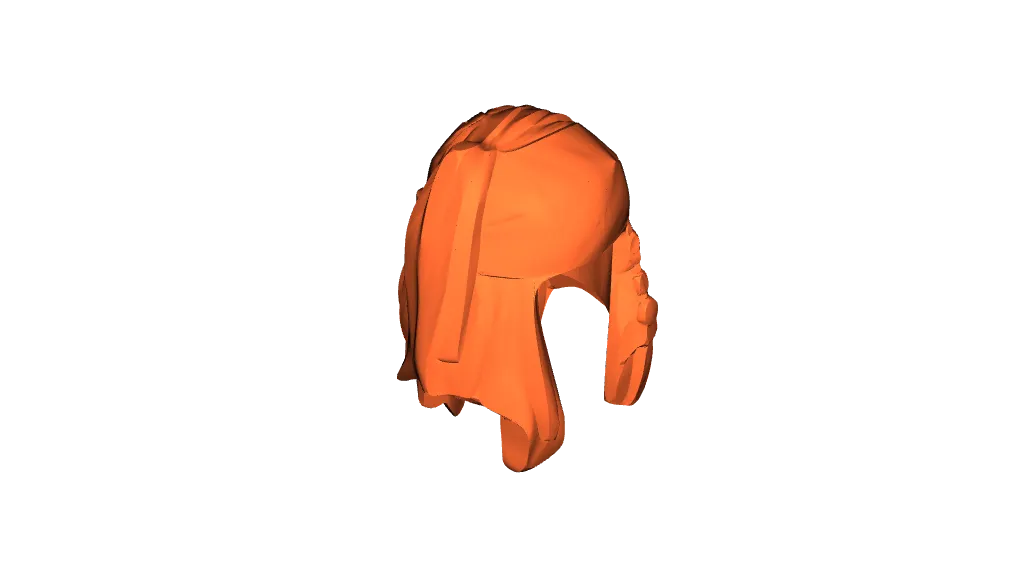 Lego Compatible (95221.dat) Minifig Hair Dreadlocks with Beads by ...