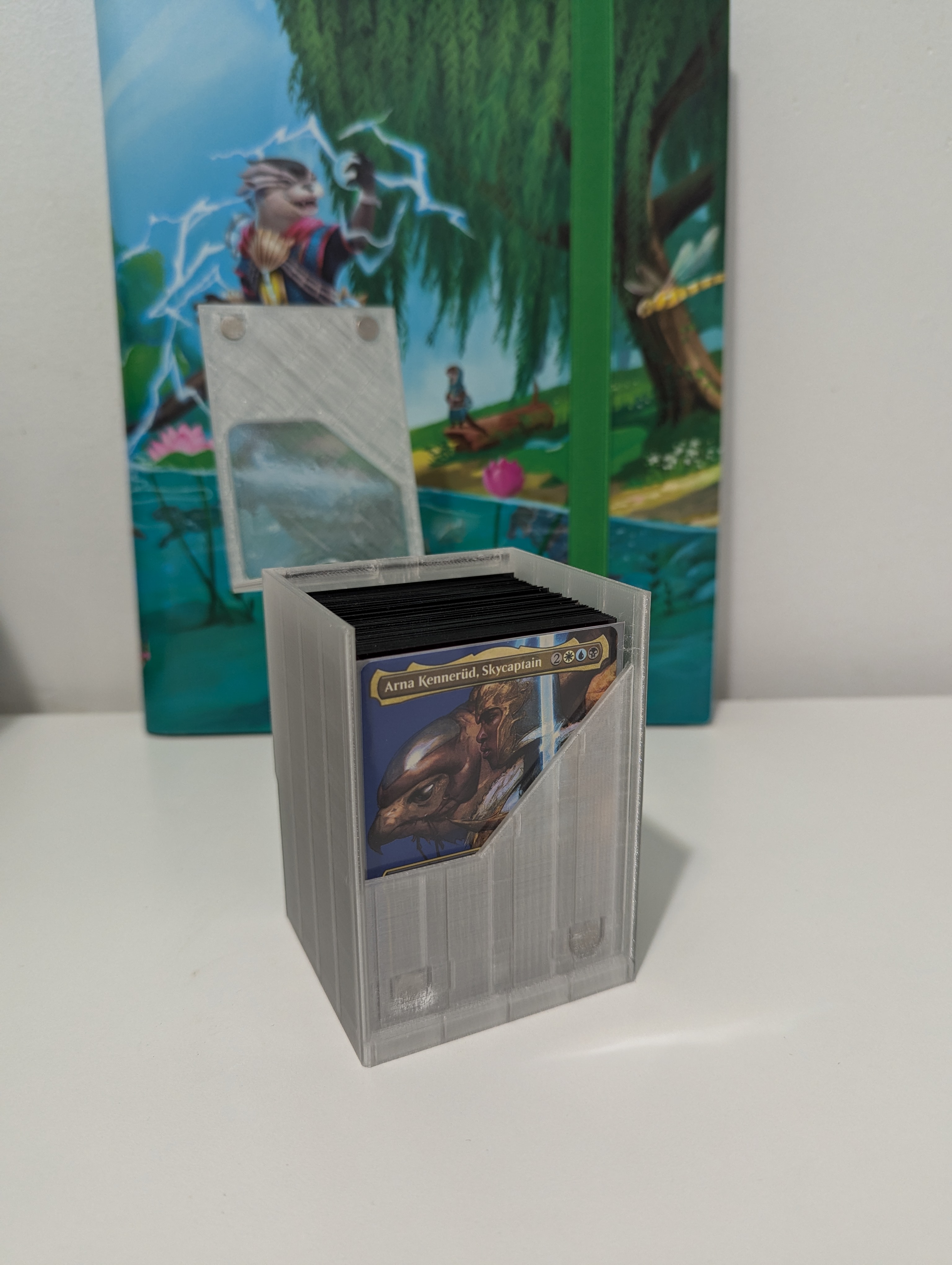 Ultimate Card box Lid with window : Transparent filament and Normal by ...