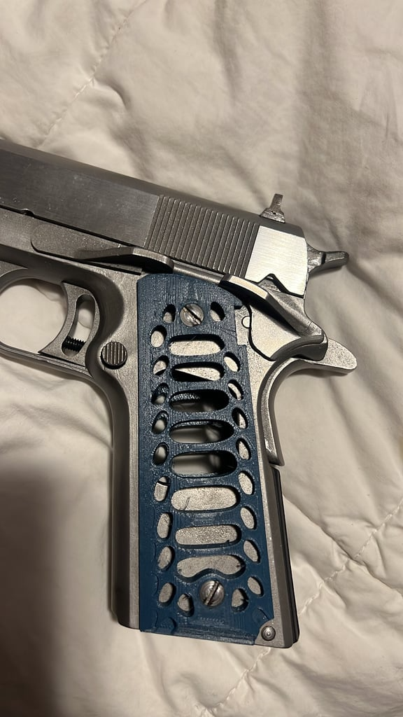 Slotted 1911 Grips AMT Hardballer by Dropout Designs | Download free ...