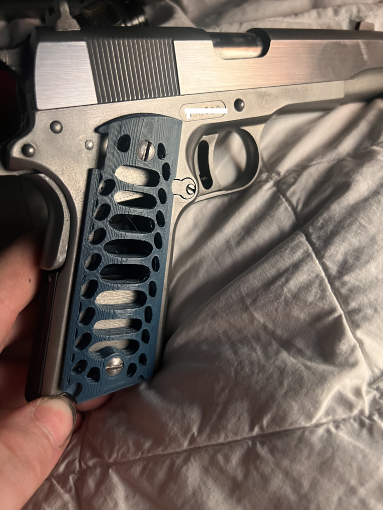 Slotted 1911 Grips AMT Hardballer by Dropout Designs | Download free ...