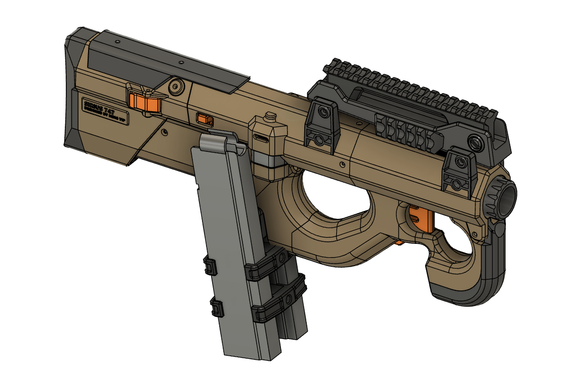 worker short dart Dual Magazine by Hing Yip Industries | Download free STL model | Printables.com