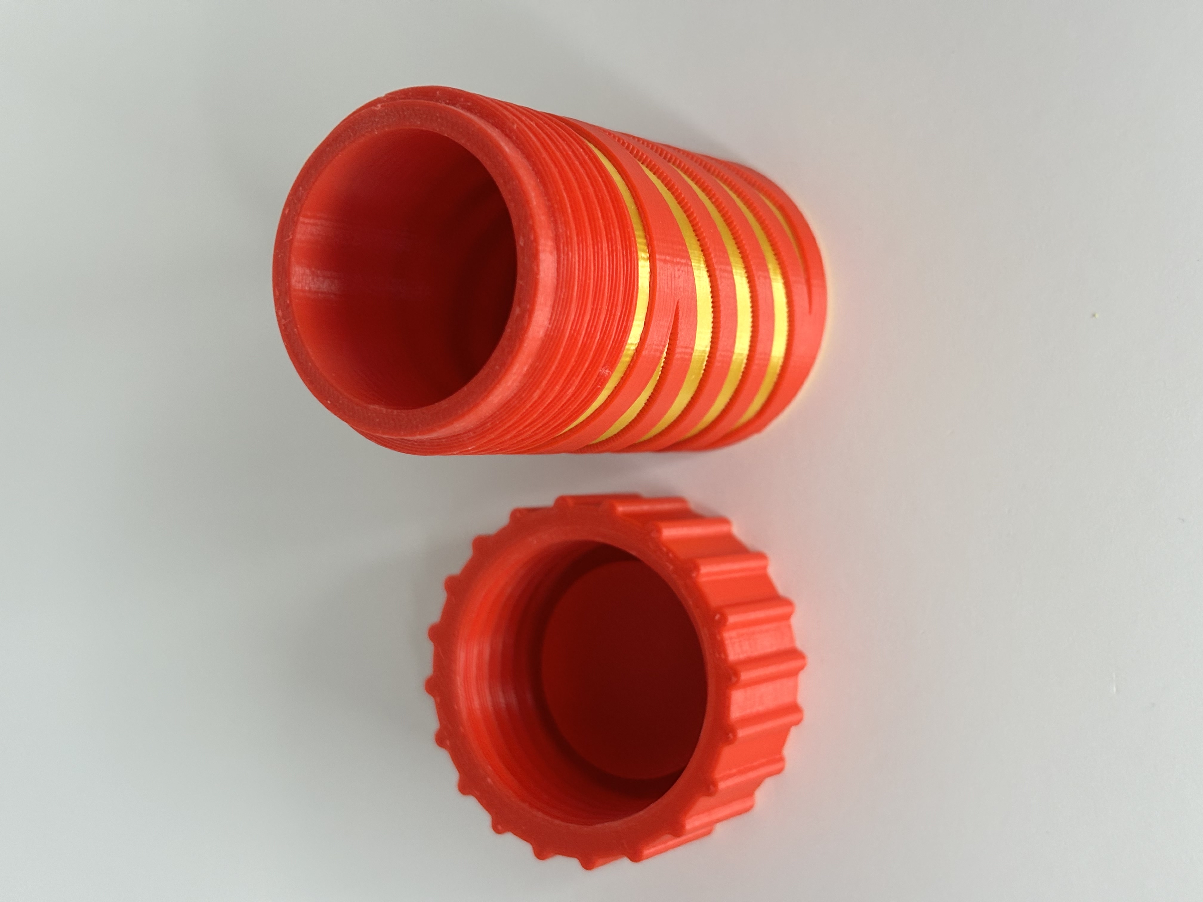 V2 Strike Match Case With Screw Lid by BluePhantomCreations | Download ...