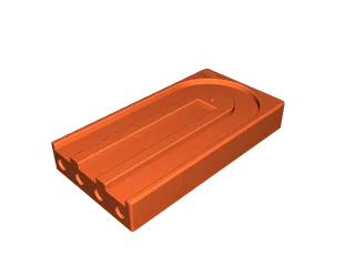 Cribbage Board in Color by t3dworld | Download free STL model ...