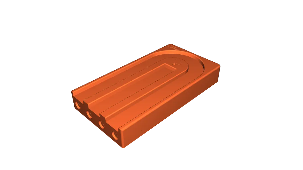 Cribbage Board in Color by t3dworld | Download free STL model ...