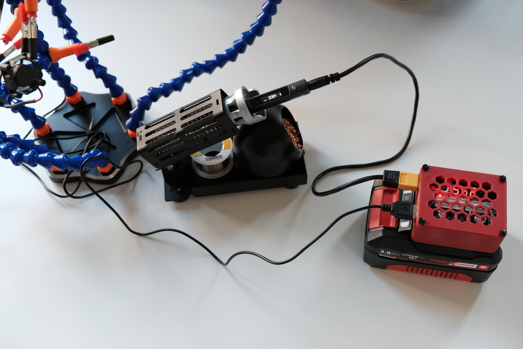 Einhell To XT60 (TS100) And USB Adapter Power X Change by Hans ...