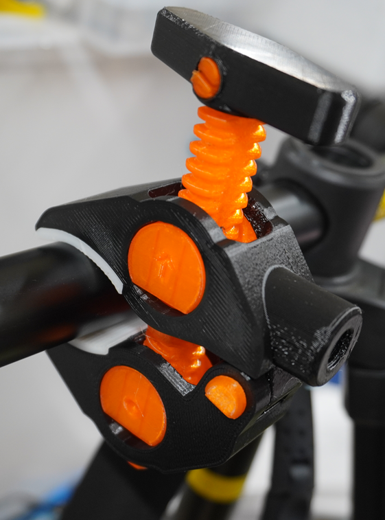 Clamp with Distinctive Threaded Shaft by TKS | Download free STL model ...