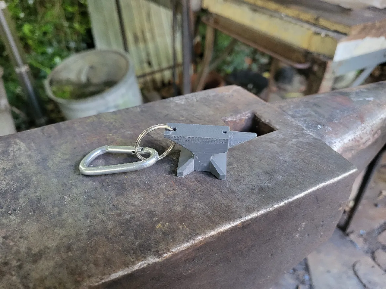 Anvil keychain by Sander | Download free STL model | Printables.com