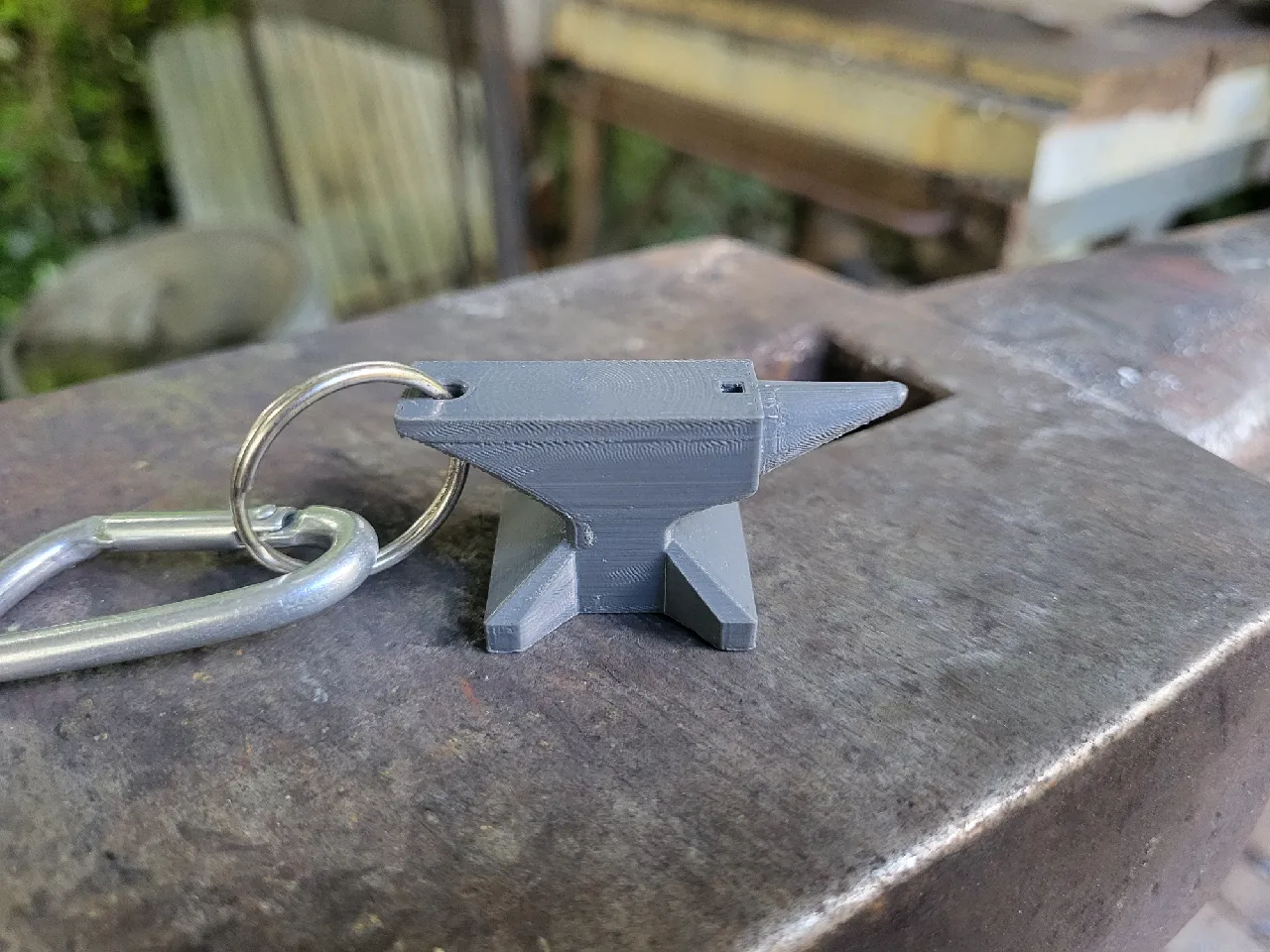 Anvil keychain by Sander | Download free STL model | Printables.com