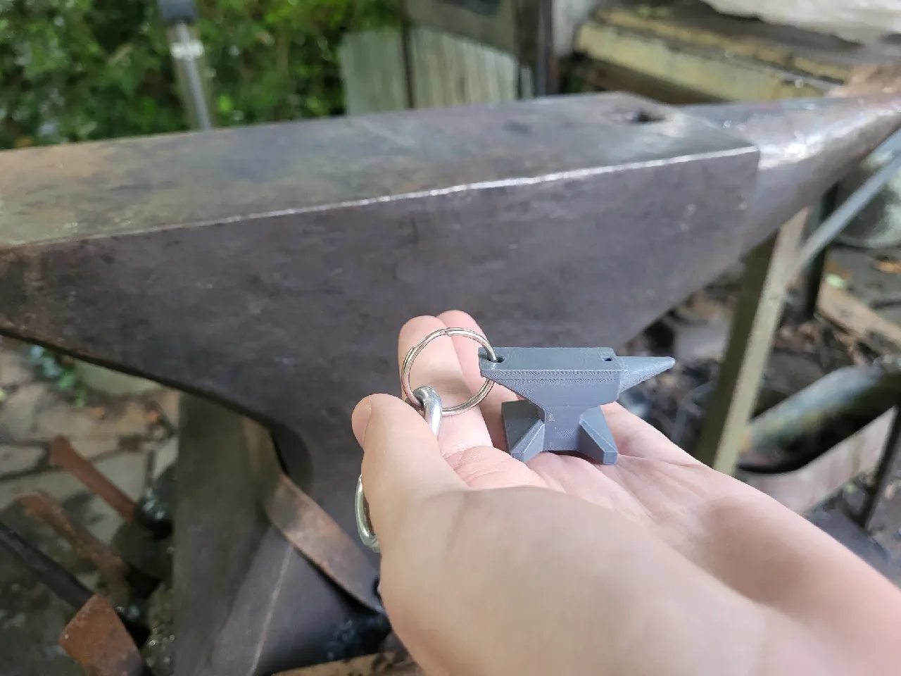 Anvil keychain by Sander | Download free STL model | Printables.com