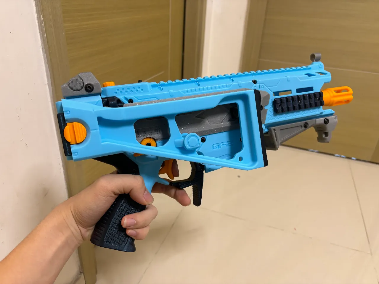 SBF UMP45/9 Stock by SovanChoi | Download free STL model | Printables.com