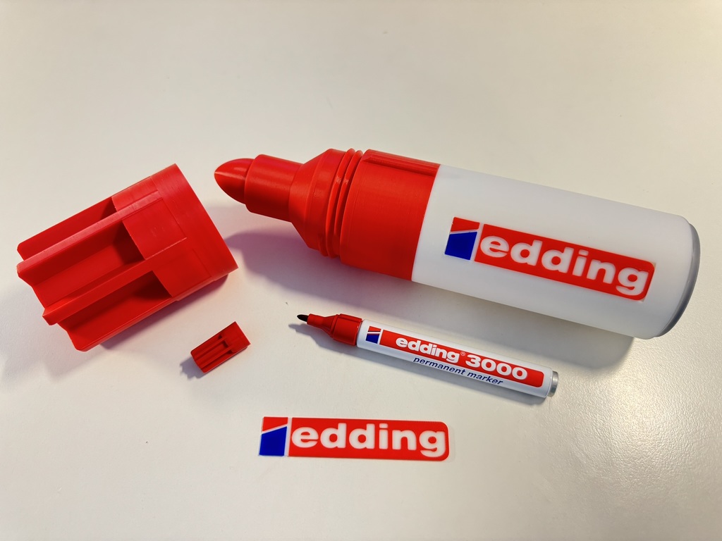 edding pen case autorstwa Dominik Gneist | Pobierz darmowy model STL ...