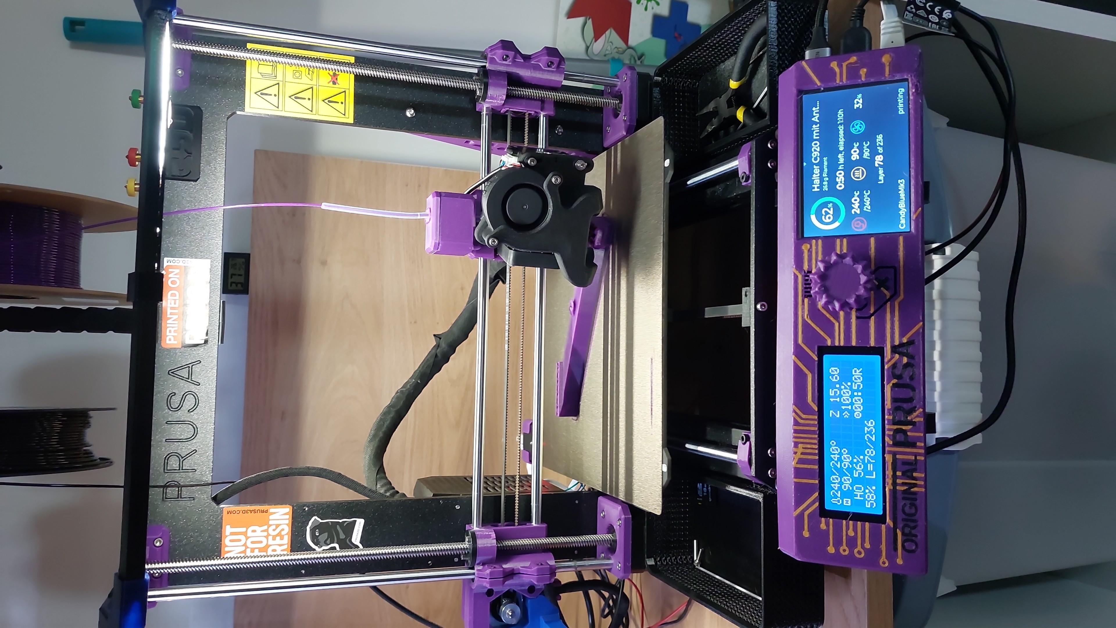 hyperpixel 4.0/3.5 screen for Prusa mk3s by Roberto | Download free STL ...
