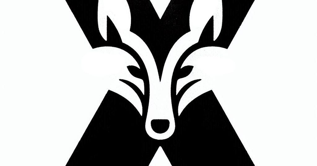 Fox alphabet: Letter X (version 3) by Nina Máčová | Download free STL ...