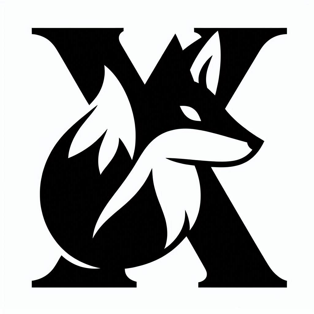 Fox alphabet: Letter X (version 4) by Nina Máčová | Download free STL ...