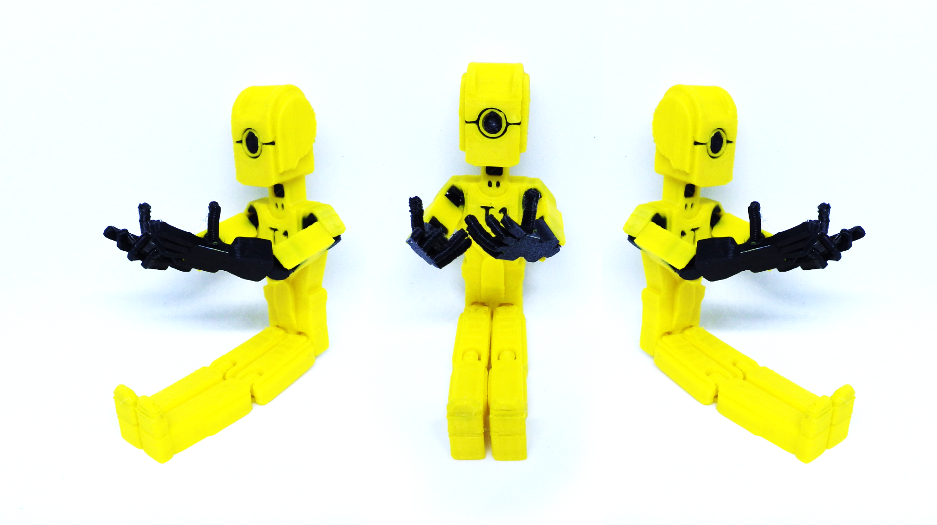 Print-in-Place T1 Robot Model - Fully Assembled 3D Design by Fahim ...