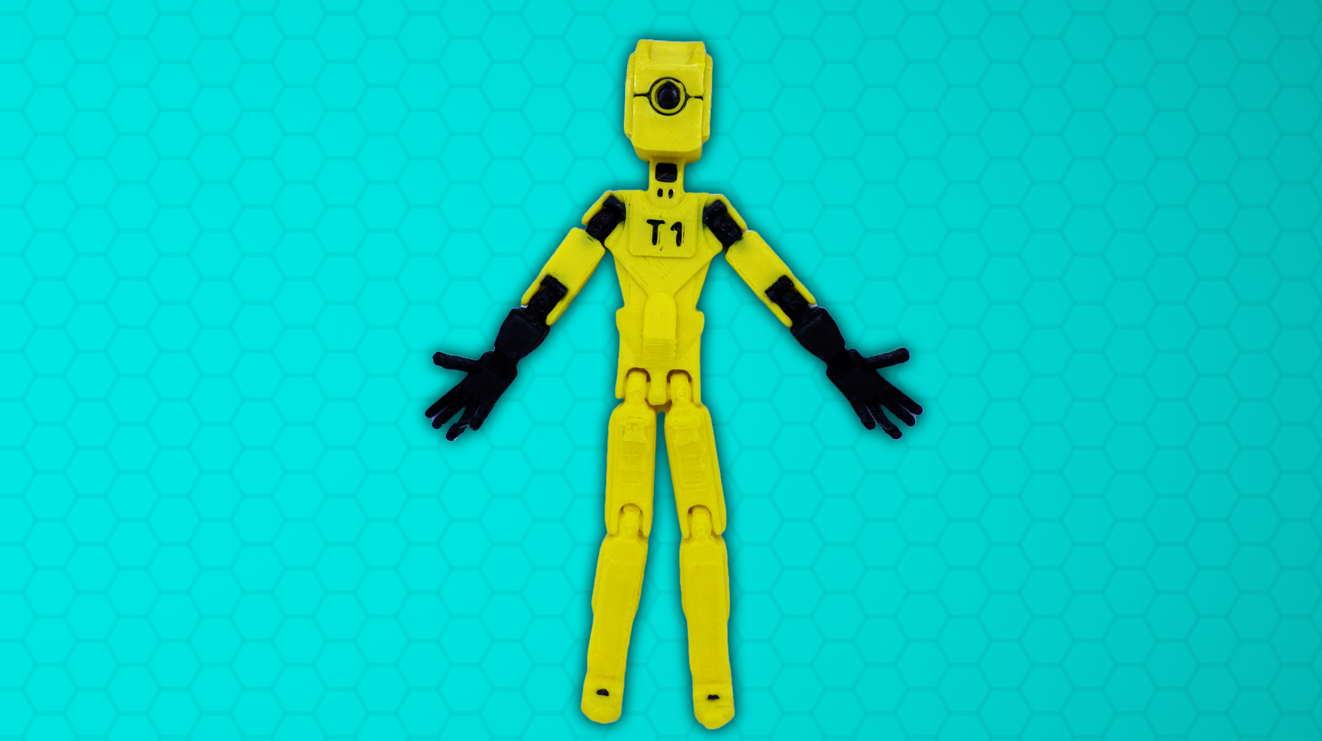 Print-in-Place T1 Robot Model - Fully Assembled 3D Design by Fahim ...