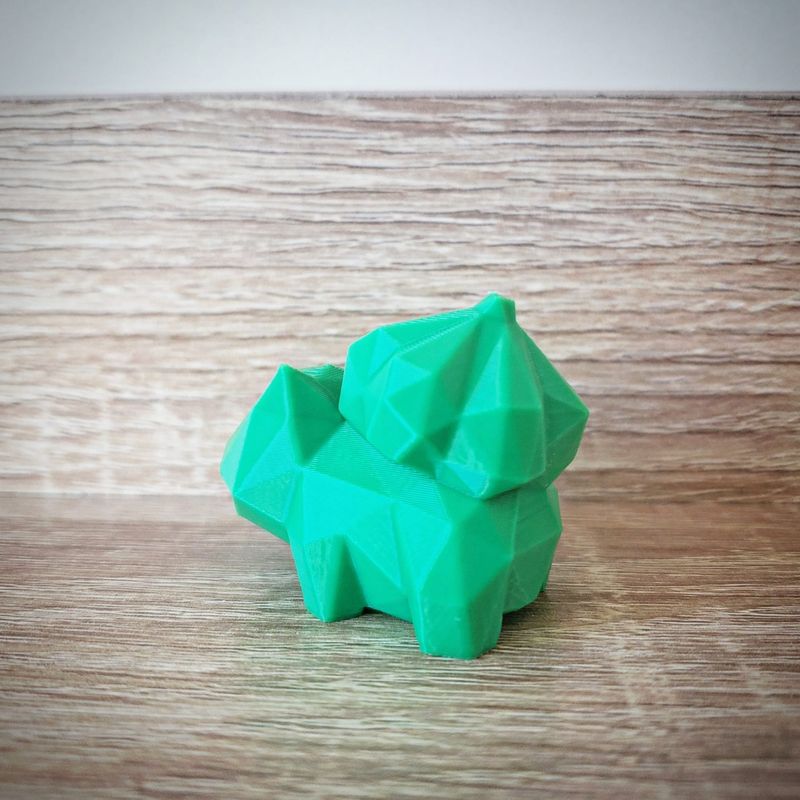 Bulbasaur - low poly (pokemon) by Jefflynn | Download free STL model ...