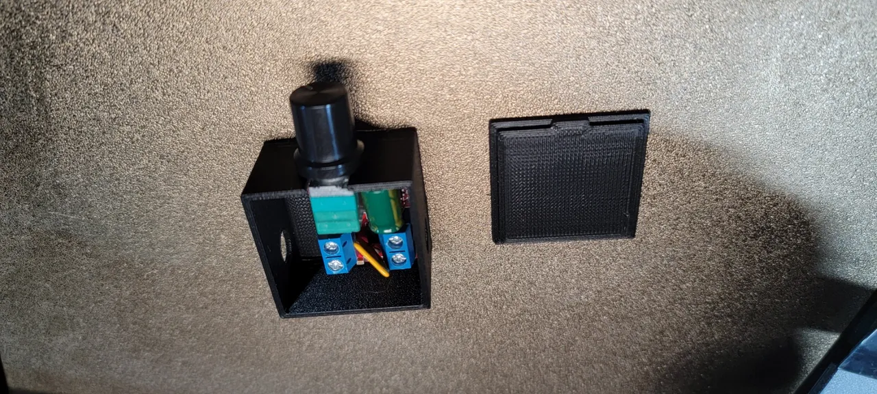 PWM Motor Speed Controller Box and Lid by Jynxx13 | Download free STL ...