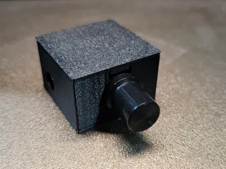 PWM Motor Speed Controller Box and Lid by Jynxx13 | Download free STL ...