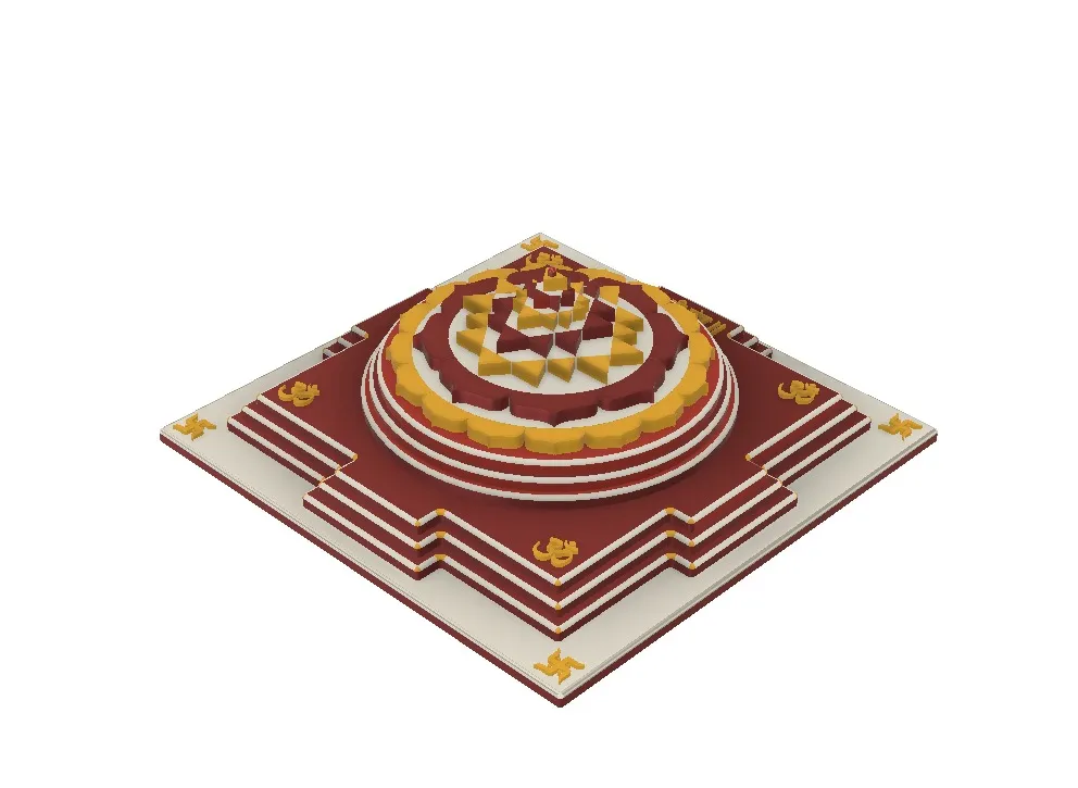 Shri Yantra by 3_d_printing_factory | Download free STL model ...